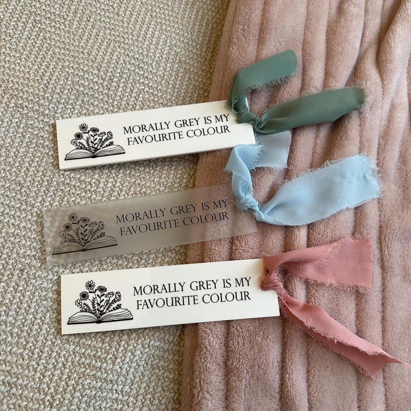 Morally Grey Bookmark – Lavender Eight